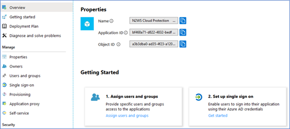 How To Integrate N2W with Azure Active Directory SSO – N2W